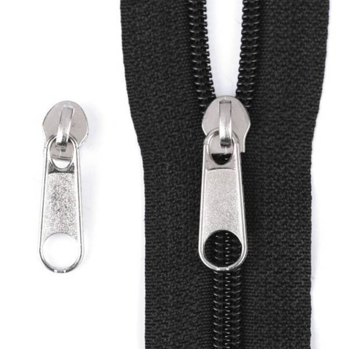 Slider de 2 piezas para cremallera de nylon de 3 mm - Etsy España