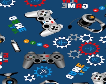 Video Game Fabric - Etsy