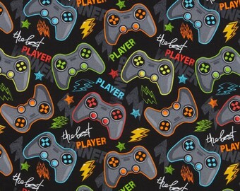 Video Game Fabric - Etsy