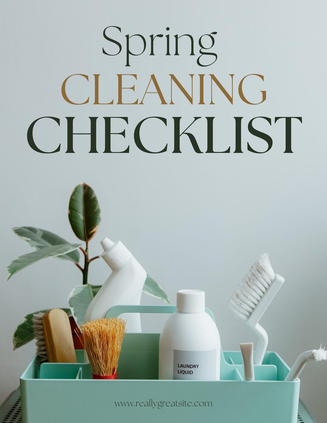 Printable Spring Cleaning Checklist – 4-page Home Refresh Planner - Etsy