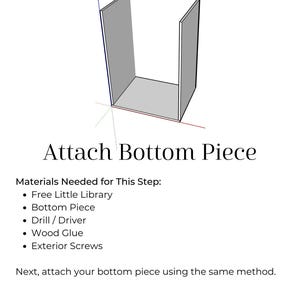 DIY Little Free Library Build Plans - Etsy