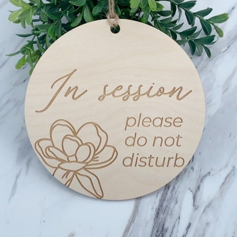 In Session Sign - Etsy