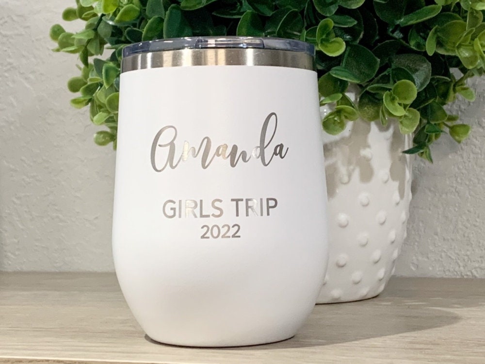 Girls Trip Wine Tumbler Girls Weekend Gift Girls Trip Gift Idea ...