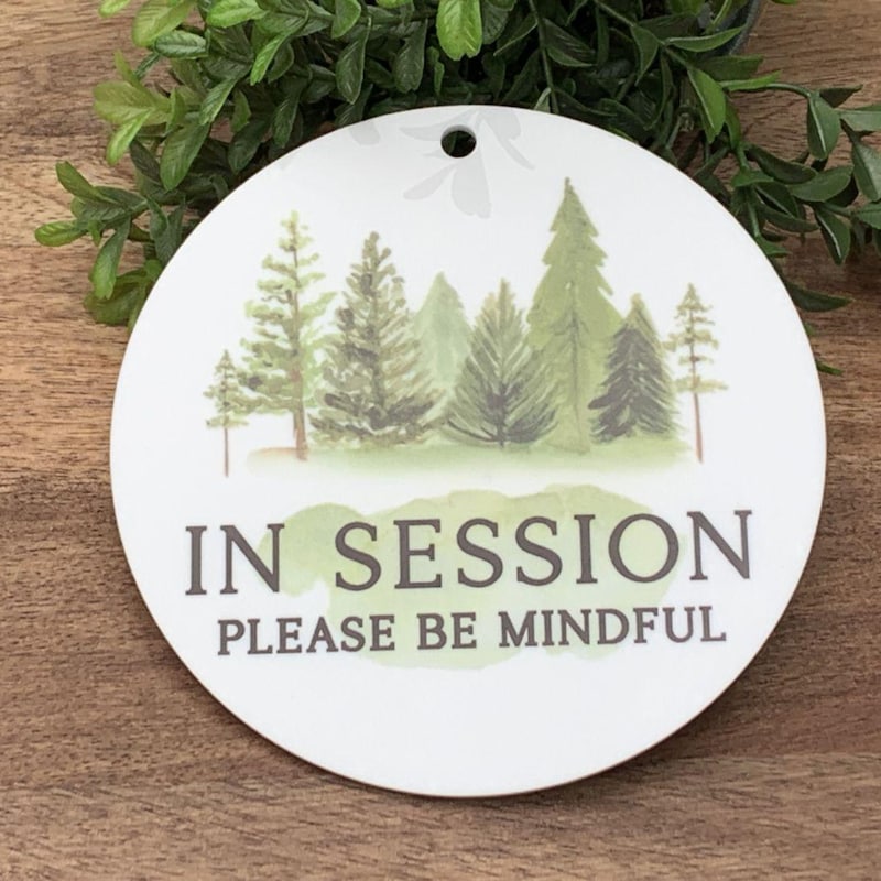 In Session Sign - Etsy