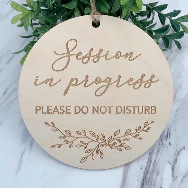 In Session Sign - Etsy