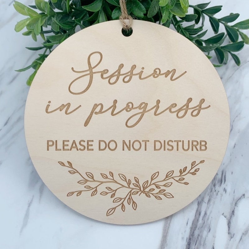 In Session Sign - Etsy