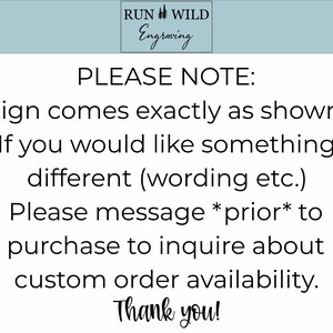 In Session Sign Engraved Please Be Mindful Session in - Etsy