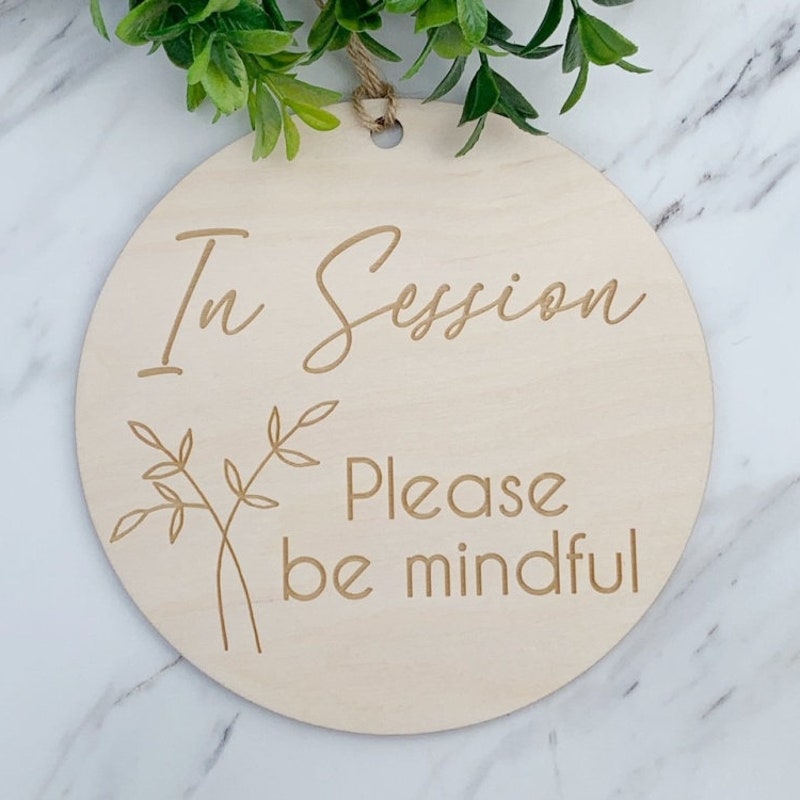 In Session Sign - Etsy
