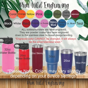 Papaw Tumbler, Papaw Gift, Engraved Coffee Cup, 20oz 30oz, Water Bottle ...