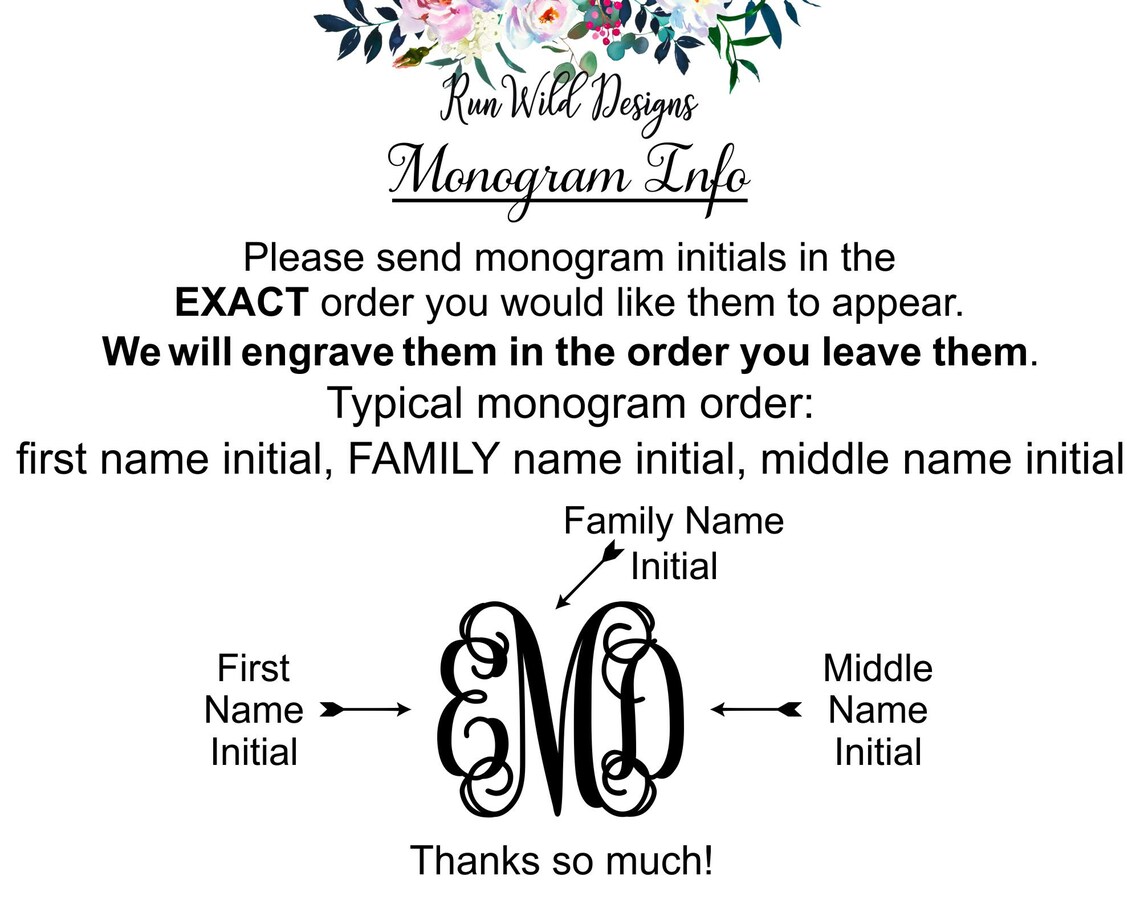 Monogram Water Bottle Straw Engraved Water Bottle With Straw Etched ...