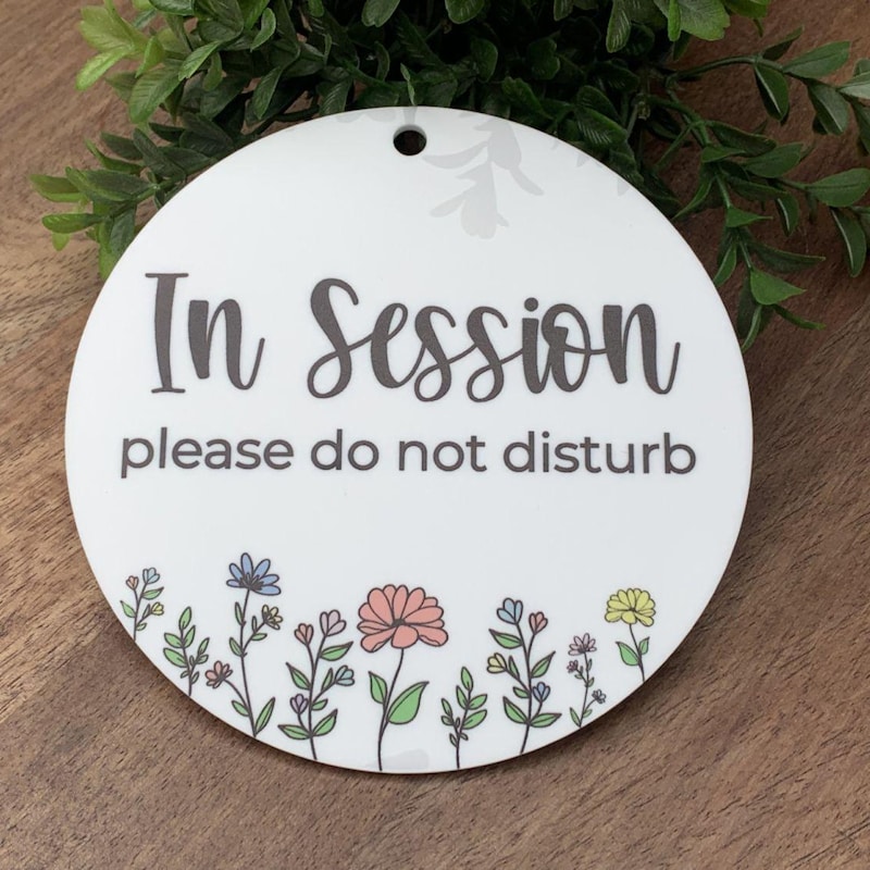 In Session Sign - Etsy