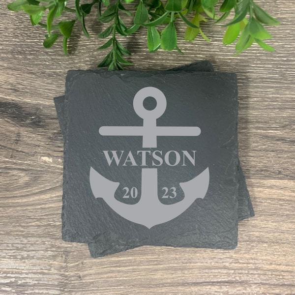 Engraved Anchor - Etsy