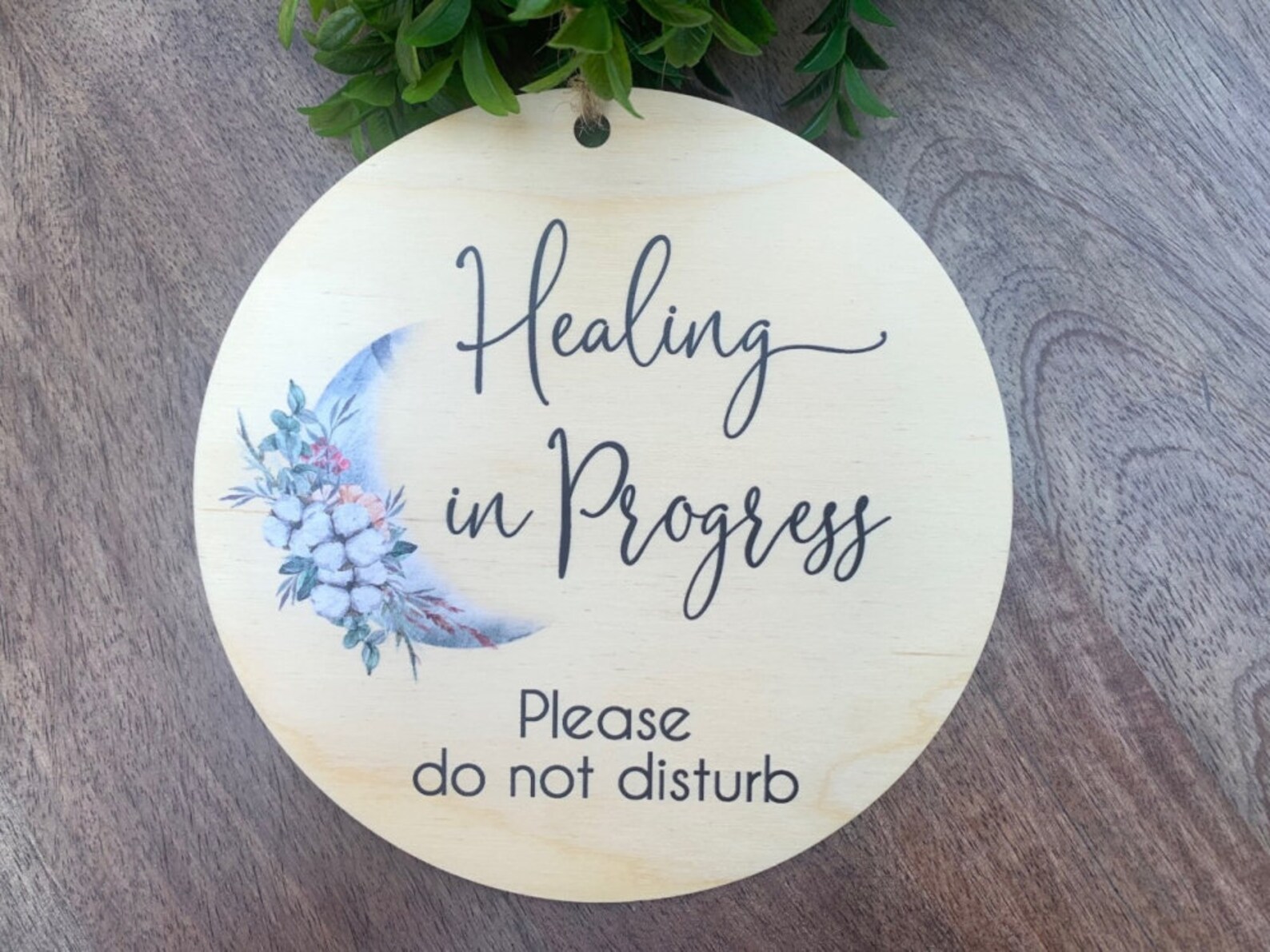 Healing in Progress Sign Wood Door Sign Counselor Door Sign - Etsy