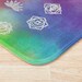 Yoga Bath Mat 7 Chakras Custom 17x24 or 21x34 Bathroom Rug - Etsy