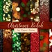Christmas bokeh backgrounds Christmas bokeh digital paper | Etsy