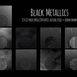 Black Digital Paper, Textures, Black, Black Backgrounds, Black Foil ...