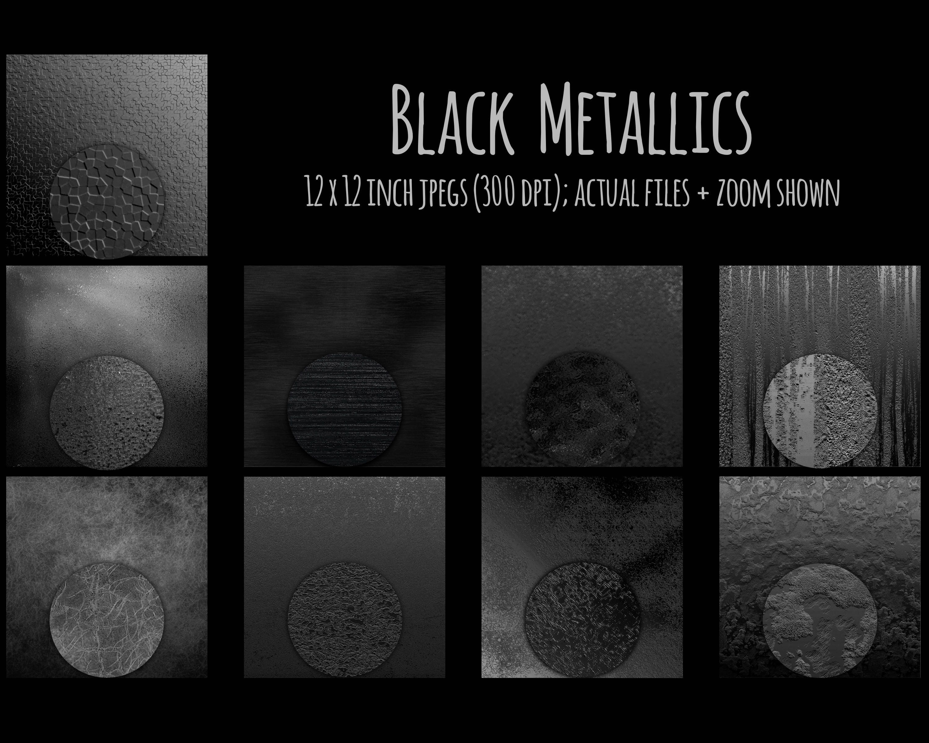 Black Digital Paper Textures Black Black Backgrounds Black | Etsy