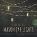 Mason Jar Lights Clipart, Mason Jars, String Lights, Fairy Lights ...