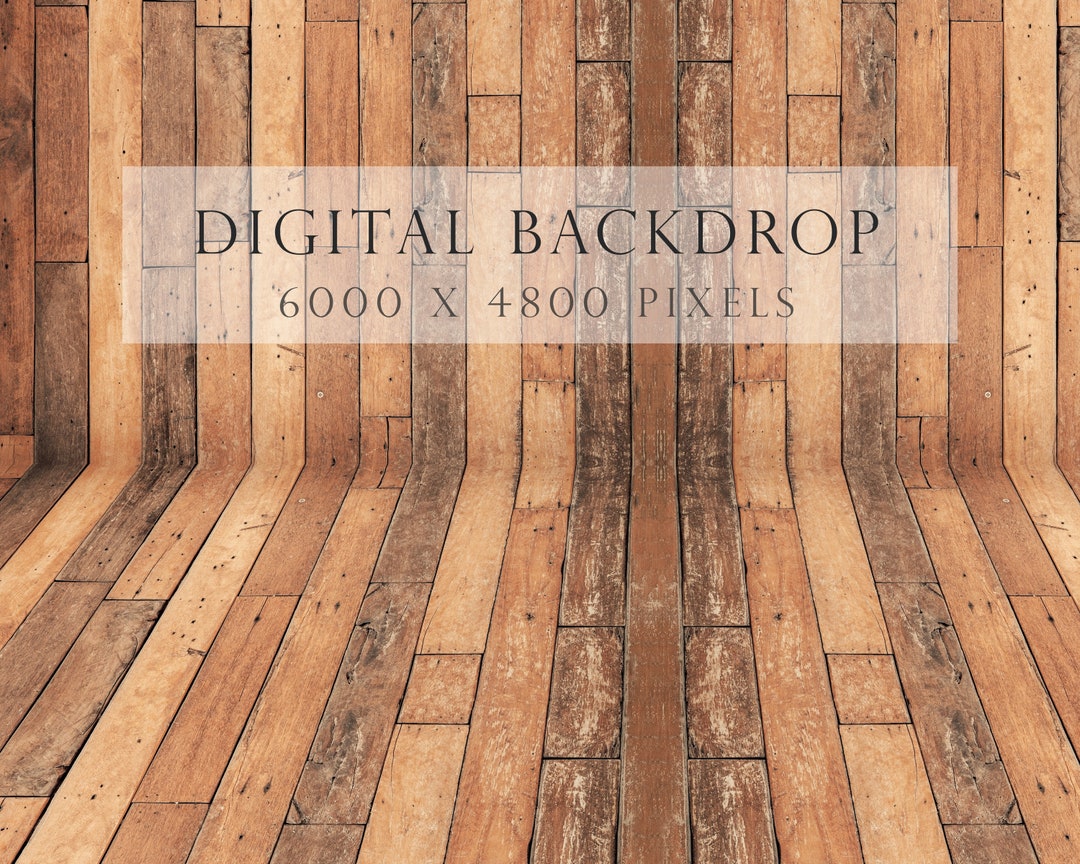 Light Wood Backdrop, Printable Backdrop, Photography Backdrop, Digital ...