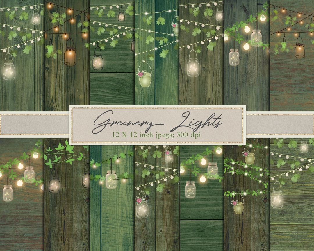 Mason Jar, Digital Paper, Leaf, Vine, Leaves, Greenery, Mason Jars ...