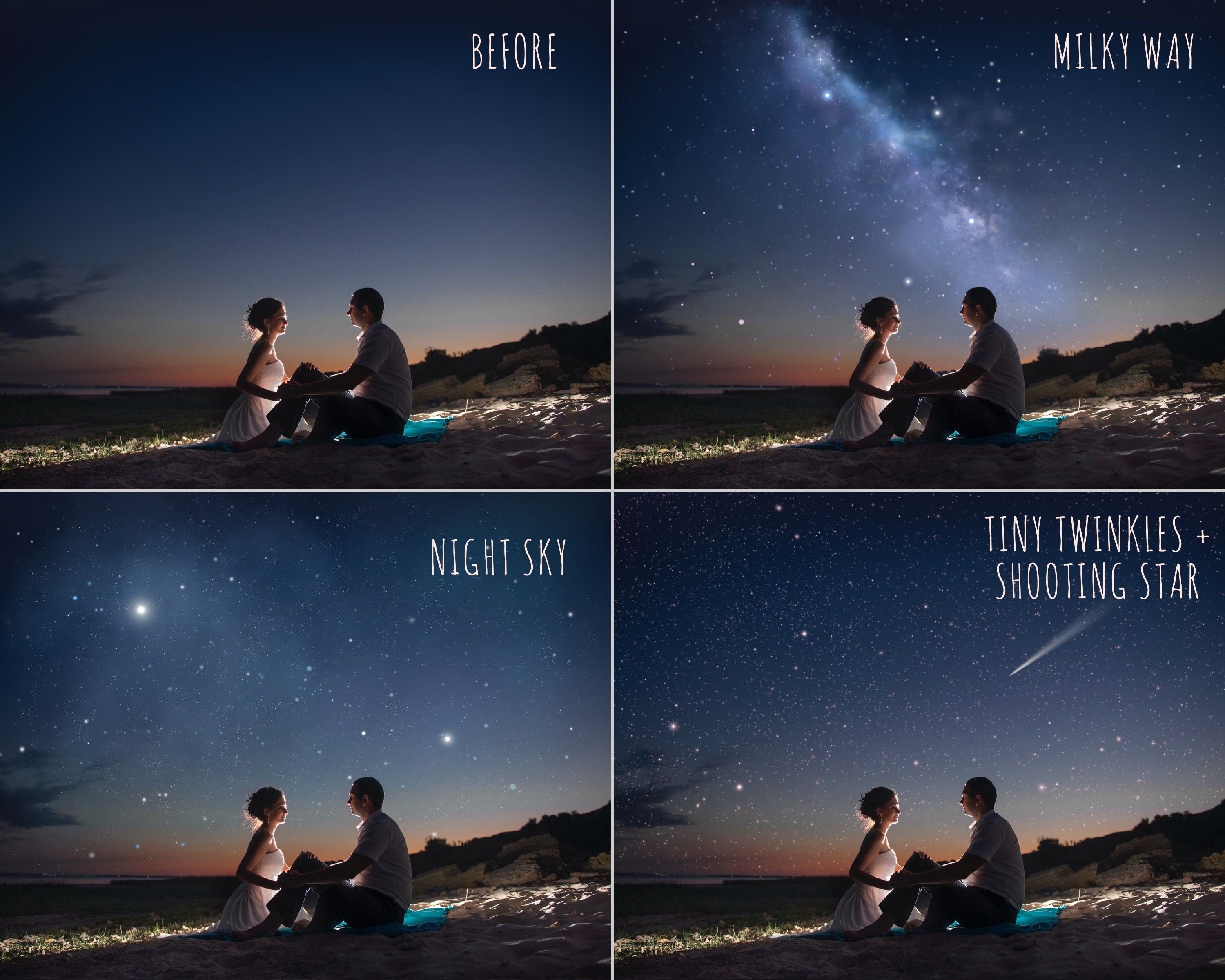 Night Sky Overlays Transparent Pngs Starlight Overlay Star - Etsy Hong Kong