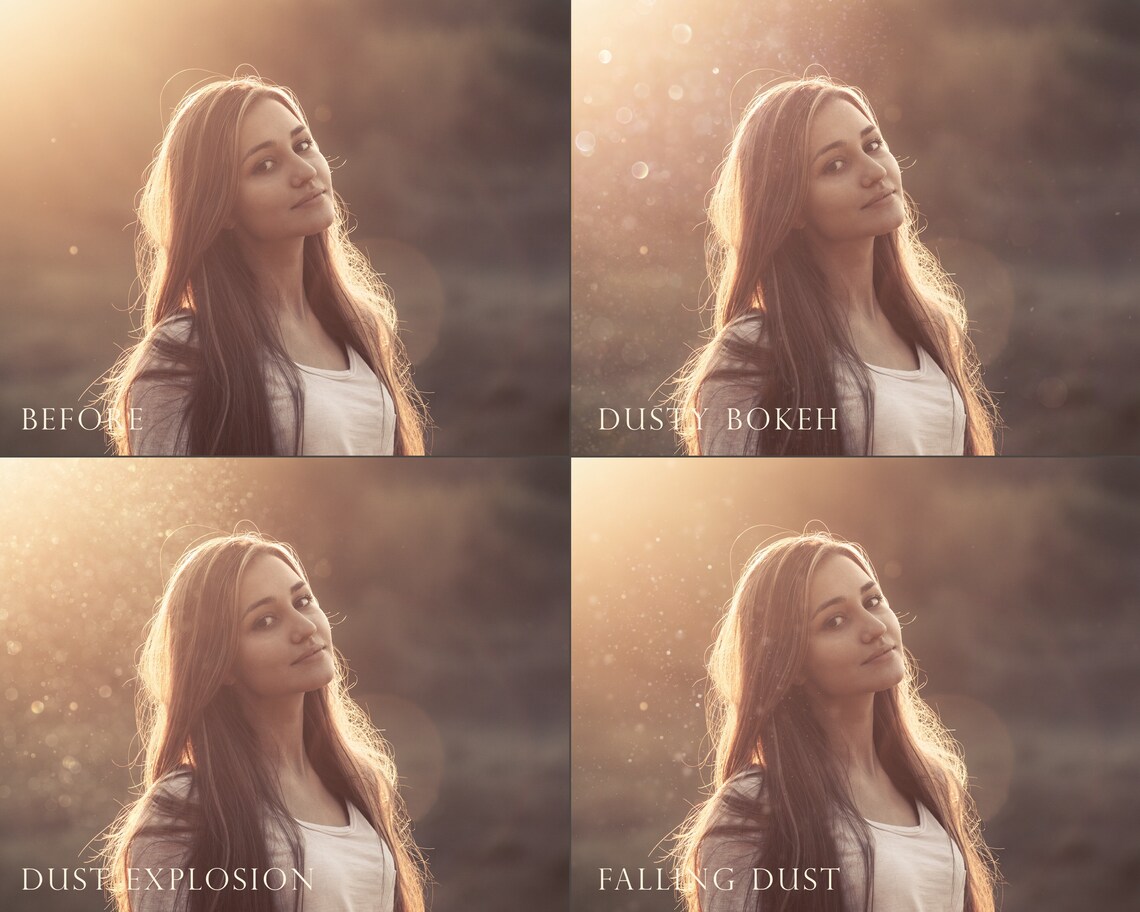 Cinematic Dust Overlays, Dust Overlays, Bokeh Dust Overlay, Bokeh ...