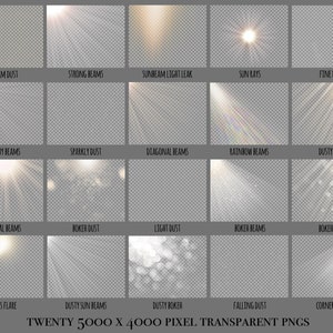 Sunlight Overlays, Photoshop Overlays, Sunbeams, Sunlight, Bokeh, Dust ...