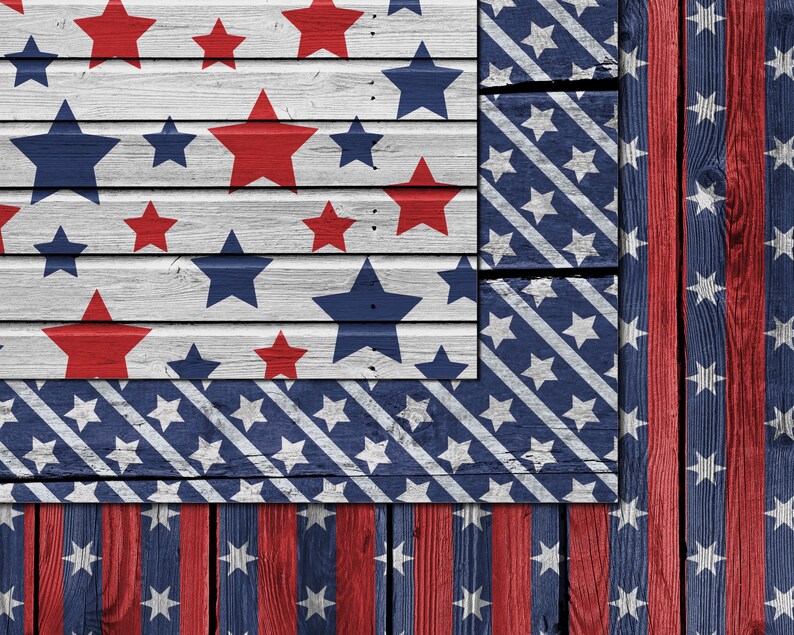Rustic, Independence Day, July 4, Fourth July, USA, Wood, Wooden ...