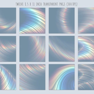 Rainbow Digital Paper, Prism Digital Paper, Rainbow, Abstract, Digital ...