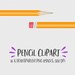 Pencil Clipart, School Supplies, Clipart, Clip-art, Realist Pencils ...