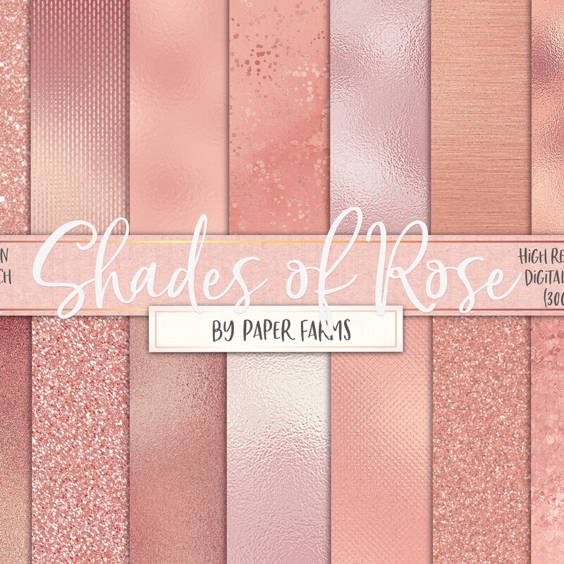 Rose Gold Glitter - Etsy