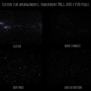 Night Sky Overlays, Transparent Pngs, Starlight Overlay, Star Overlays ...