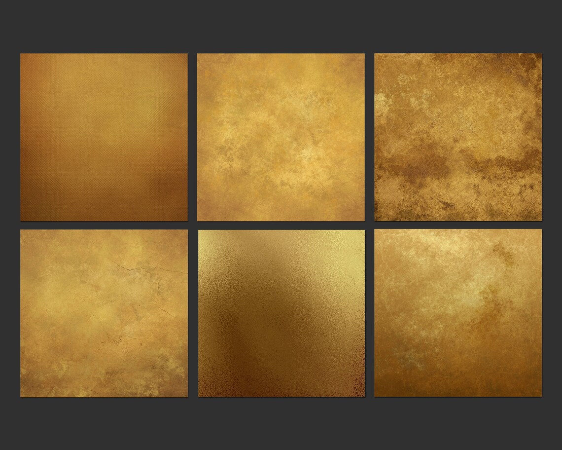 Gold Grunge Aged Gold Vintage Gold Antique Digital Paper - Etsy