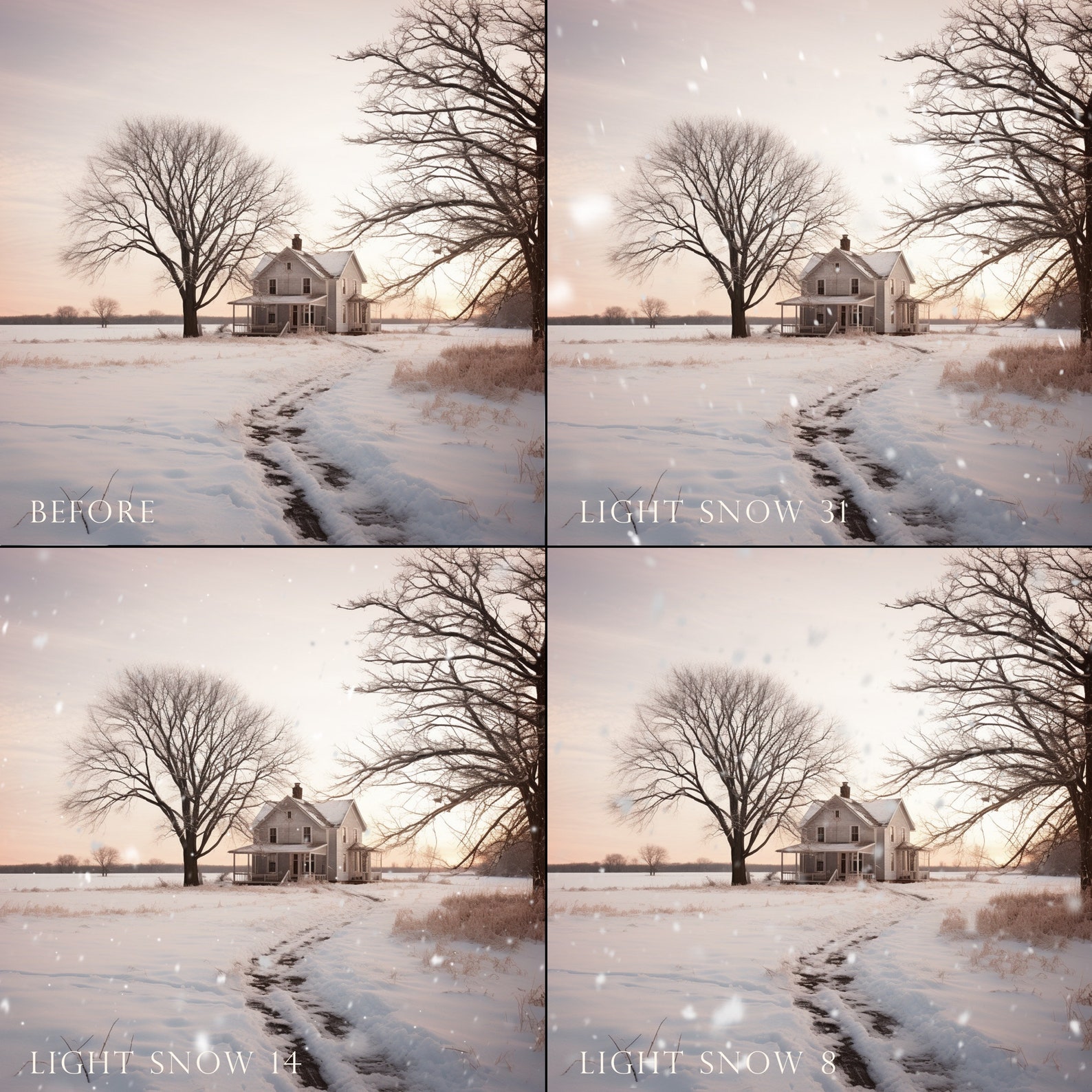 Snow Overlays, Realistic Snow Overlays, Light Snow Overlays, Realistic ...