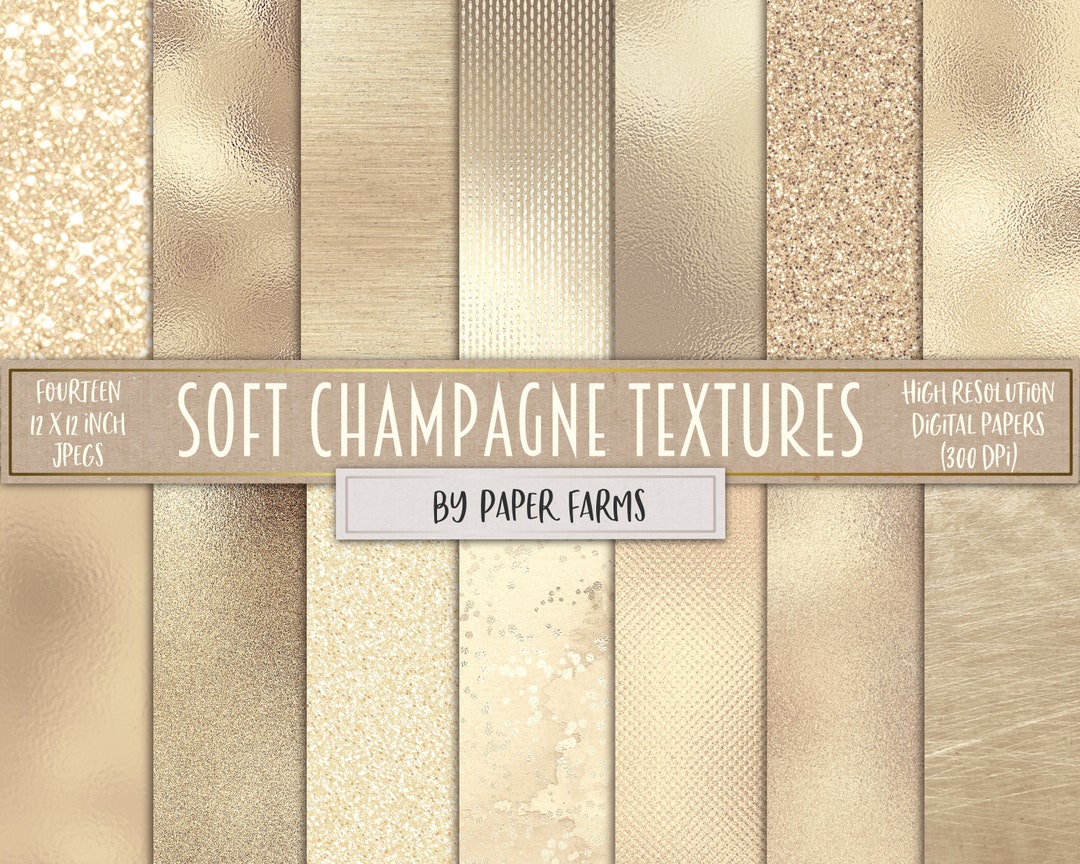 Champagne Textures, Champagne Digital Paper, Champagne Scrapbook Paper ...