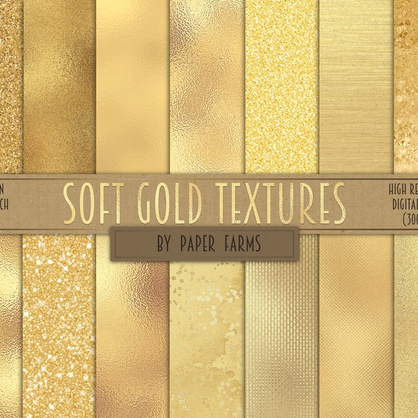 Gold Glitter Paper - Etsy
