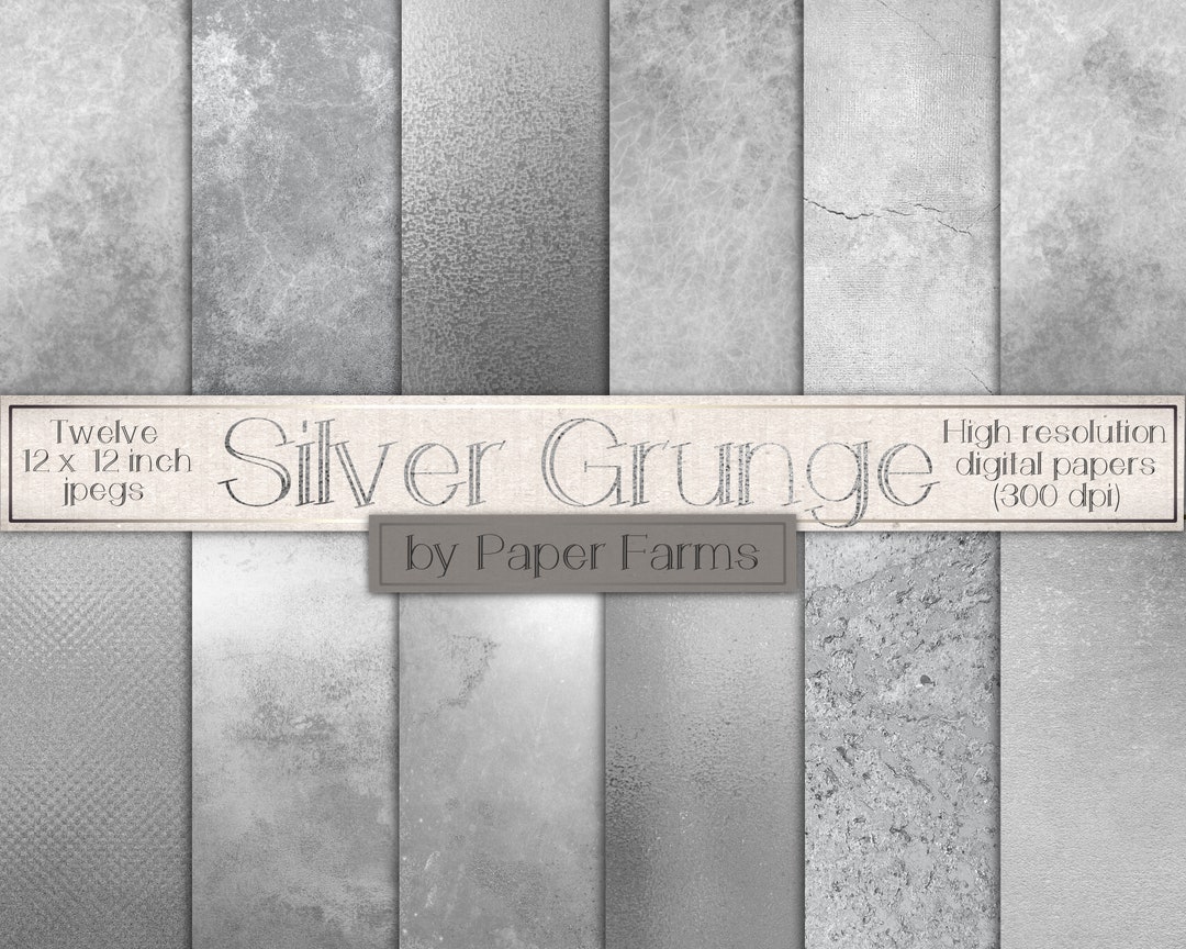 Antique Silver, Distressed Silver, Aged, Silver, Old, Shabby Silver ...