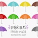 Umbrella Clipart, Umbrellas, Commercial Use, Clipart, Clip Art, Clip ...