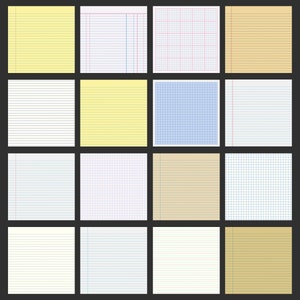 Notebook Digital Paper, Notebook Scrapbook Paper, Notebook, Backgrounds ...