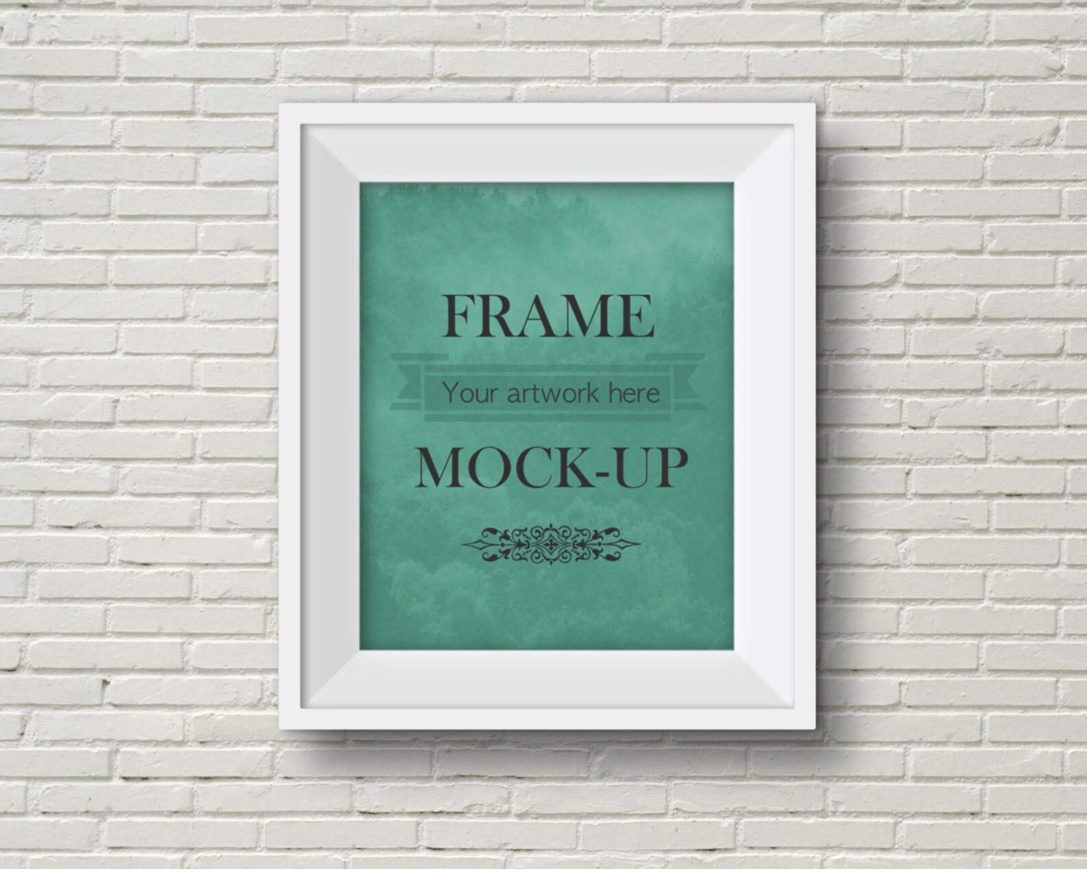 Mock-up Frame Artwork Mock-up Picture Frame Clipart Stock - Etsy