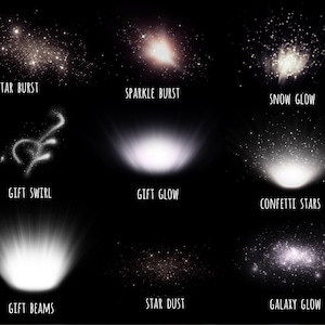 Gift Light Overlay, Christmas Present Overlay, Magic, Shine, Gift, Box ...