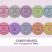 Candy Hearts Clipart, Love Hearts Clipart, Valentine Clipart, Hearts ...