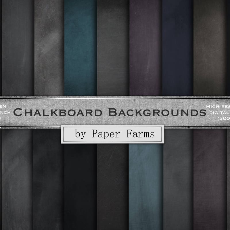 Chalkboard Digital - Etsy