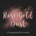 Rose Gold Dust, Rose Gold Fairy Dust, Glitter Dust, Rose Gold, Fairy ...
