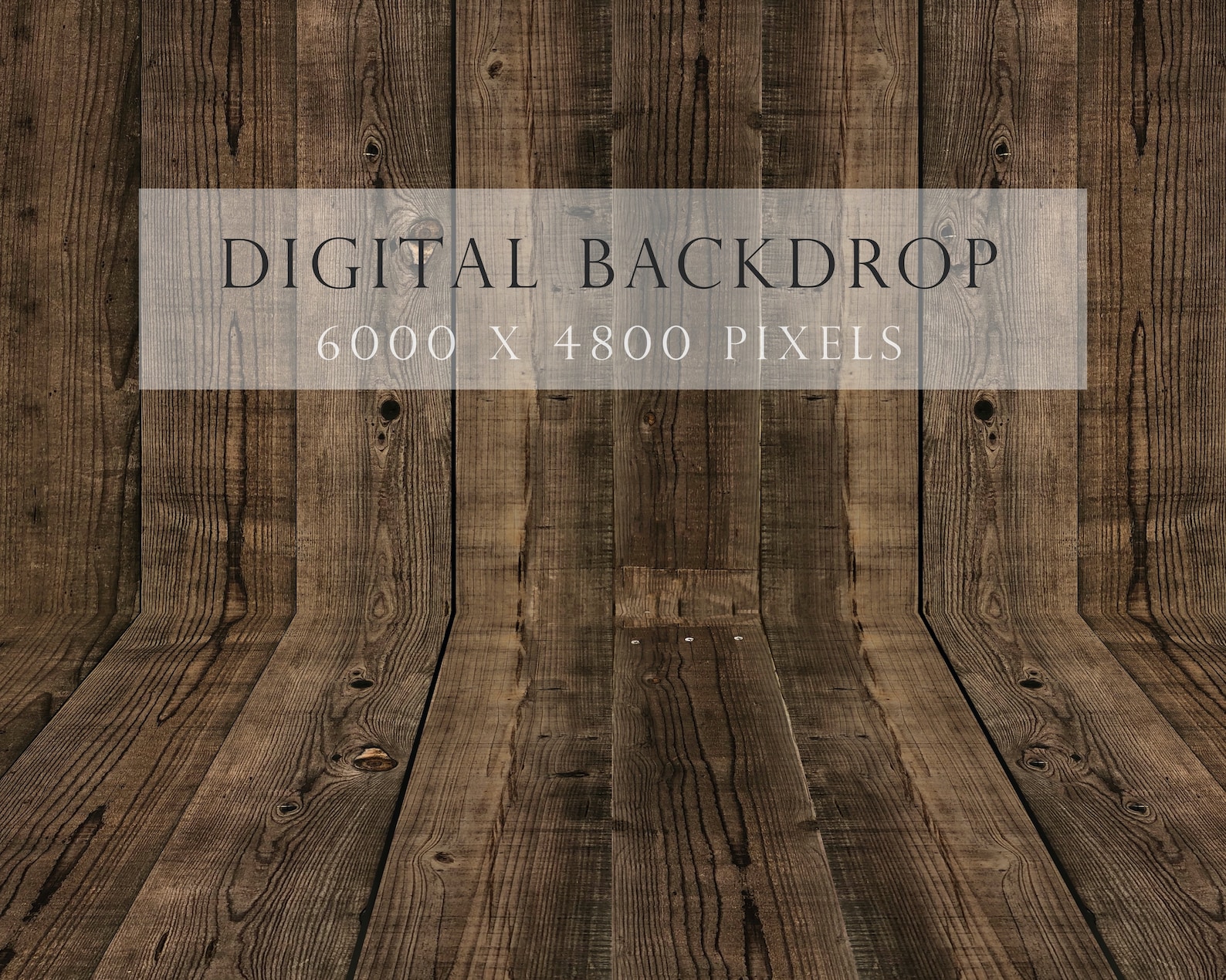 Wood Backdrop, Digital Wood Backdrop, Printable Backdrop, Jpeg, Dark ...