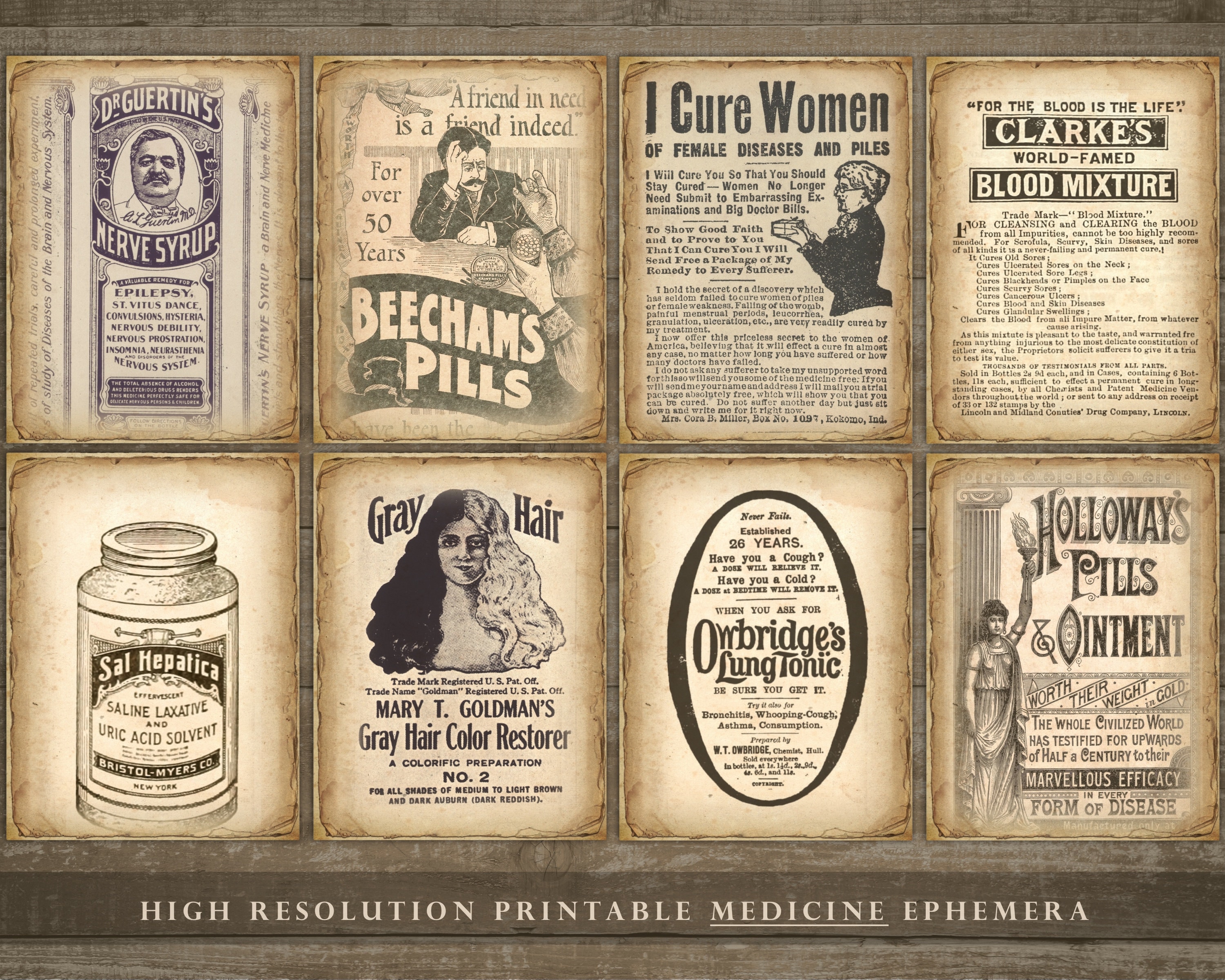 Vintage Medicine Ads