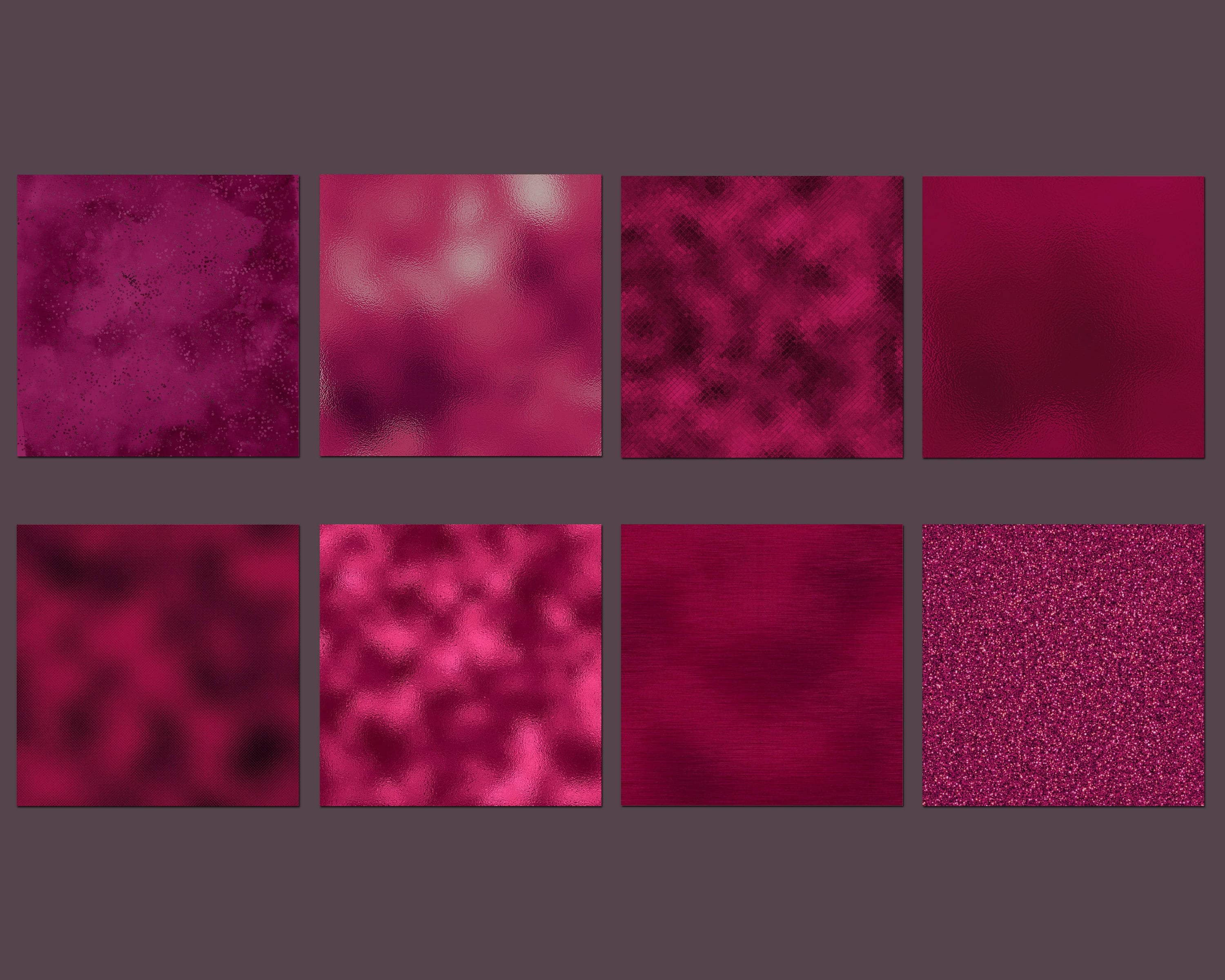 Burgundy Foil Burgundy Glitter Digital Paper Scrapbook - Etsy