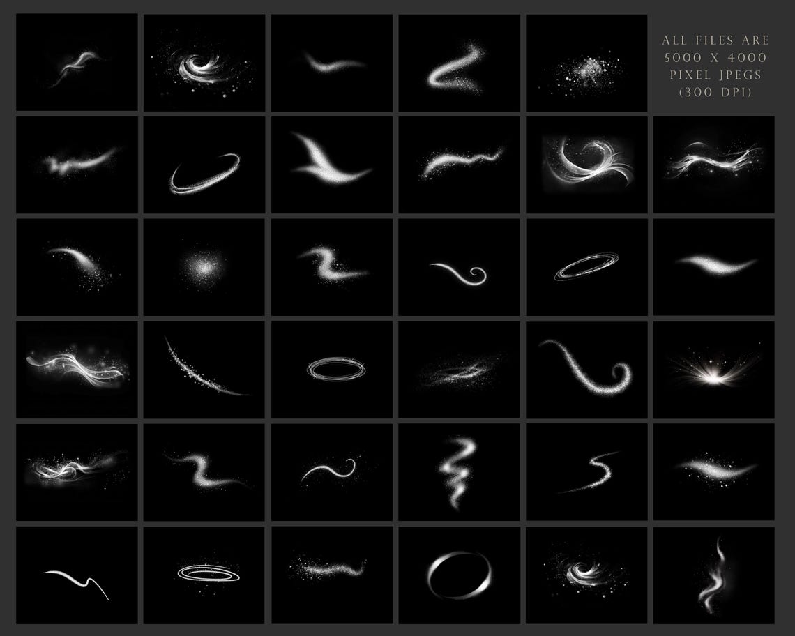 Magic Overlays, Witchy Overlays, Sparkle Overlays, Magic Light Overlays ...