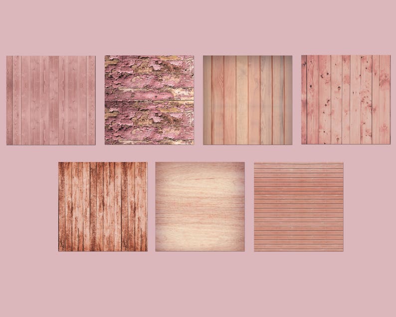 Rose Gold Wood Rose Wood Blush Wood Digital Paper - Etsy