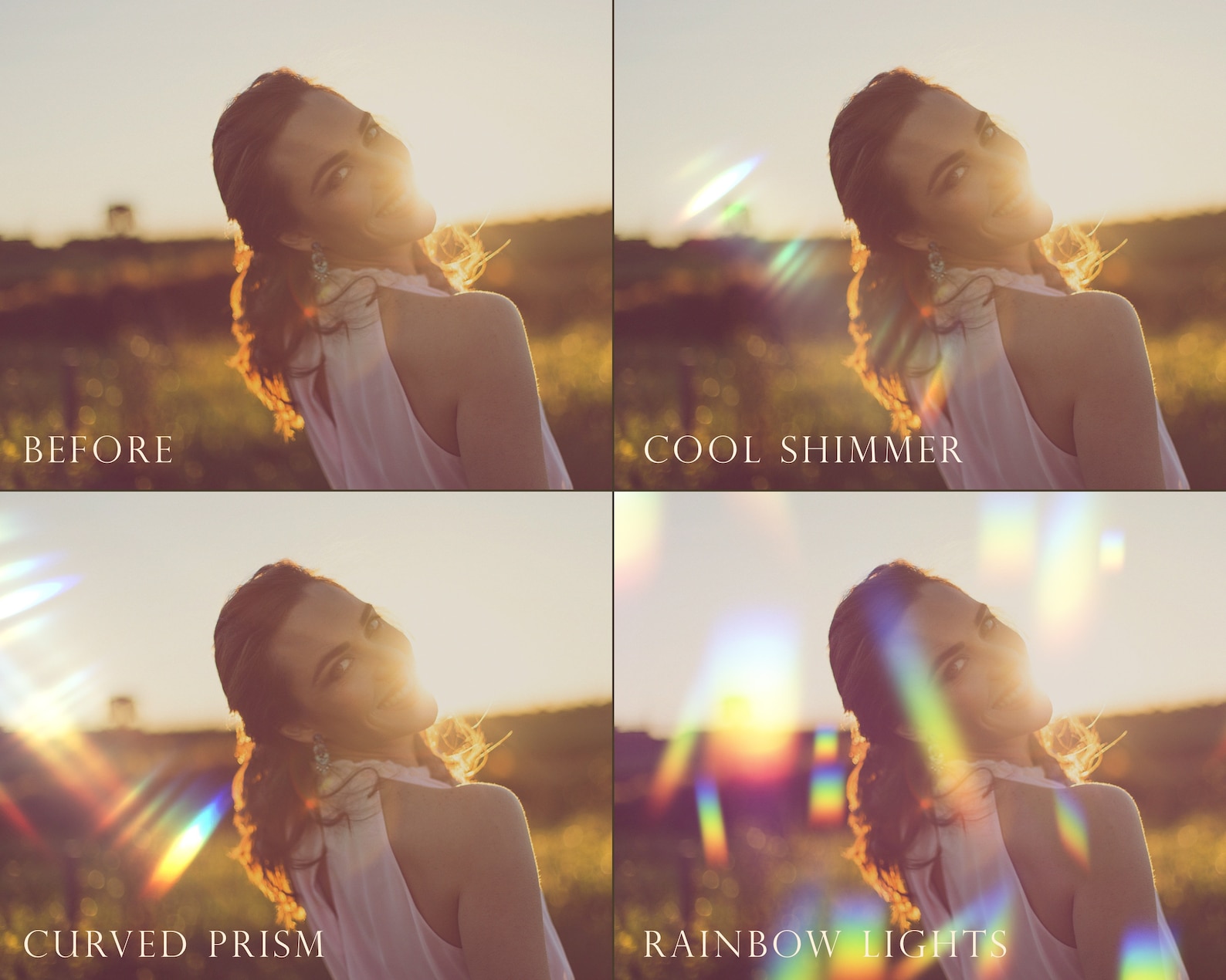 Prism overlays crystal light overlays rainbow light leaks | Etsy